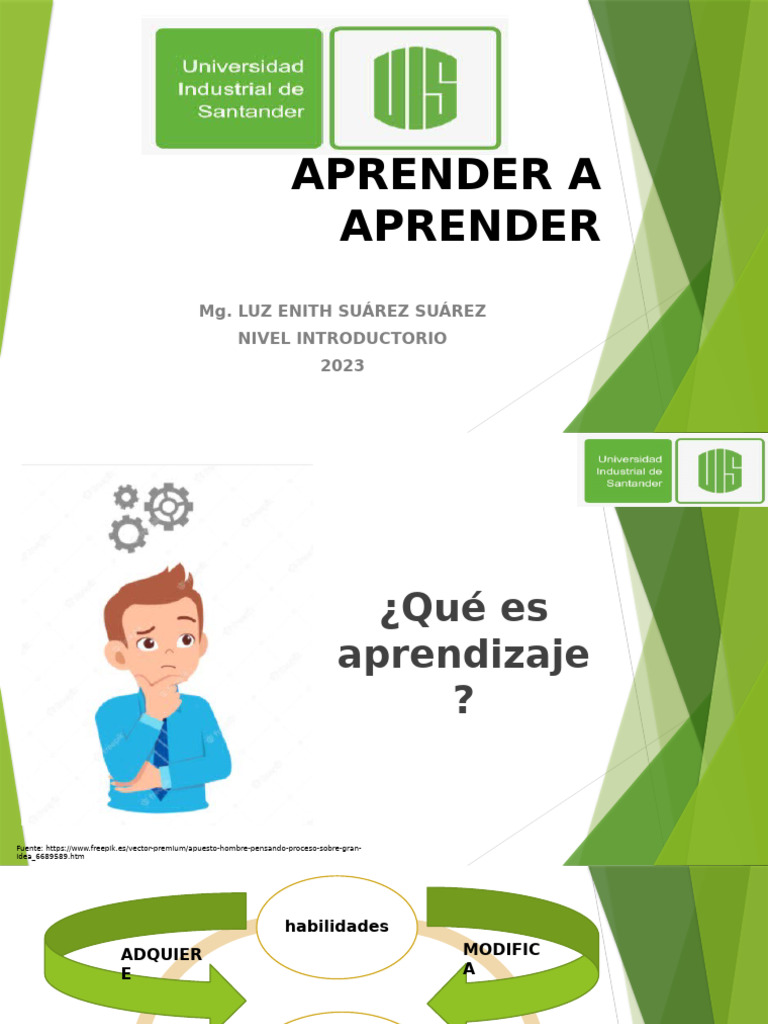 2023 - .Aprender A Aprender | PDF | Cognición | Aprendizaje