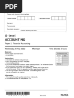 CPBK ICB Assignment 3 QP 2023.v2 | PDF | Business Economics | Accounting