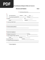 Formas Precodificadas Registro Comercio | PDF | Sociedad de ...