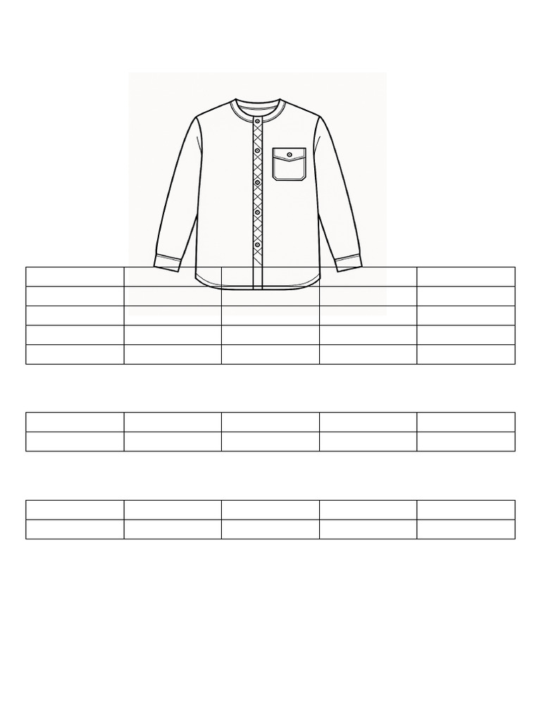 Ukuran_Baju_Celana_Rok | PDF