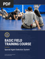 FBI Basic Field Training Course Guide | PDF