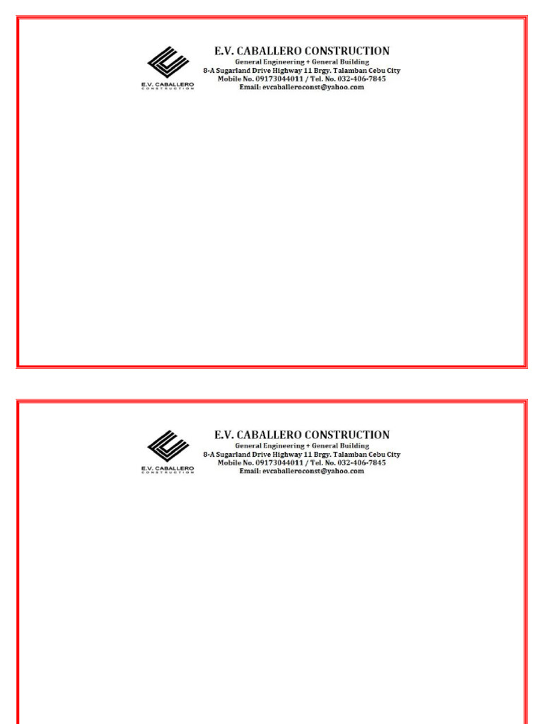 Ev (Cover Page For Envelop) | PDF