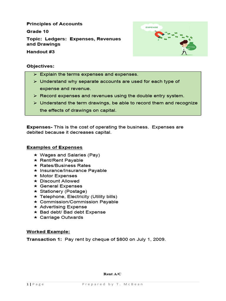 Grade 10 Accounting: Ledgers Guide | PDF | Business | Economies