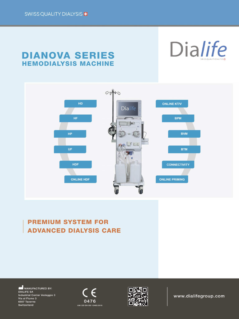 Dialife DIANOVA HD Machines LR | PDF