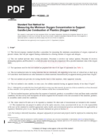 Astm D2863 19 | PDF | Combustion | Poly(Methyl Methacrylate)