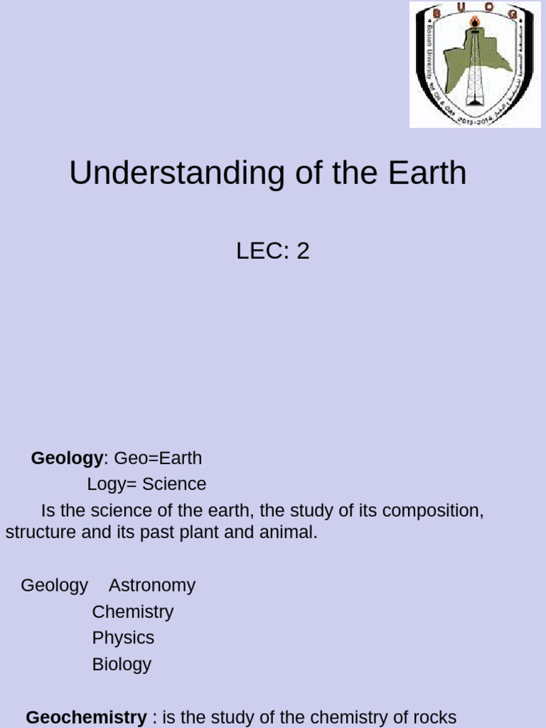 Earth Science: Geology and Composition | PDF | Earth Sciences | Earth