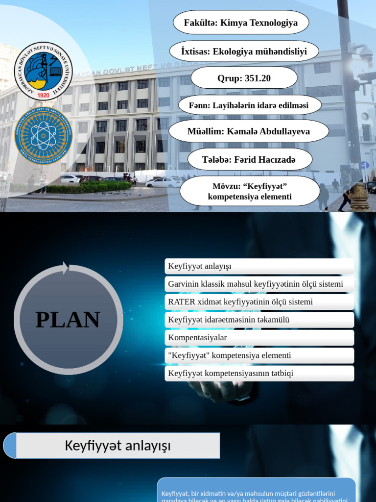 “Keyfiyyət” kompetensiya elementi | PDF