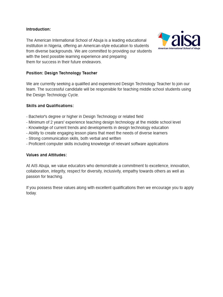 Design Technology | PDF