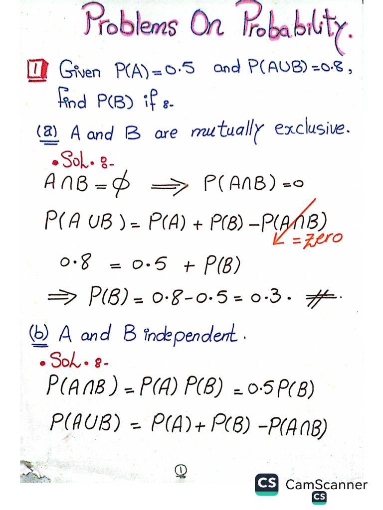 Tutorial 3 Probability and Statistics | PDF