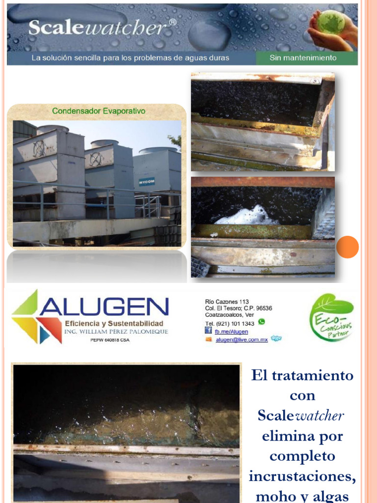 Alugen Scalewatcher Condensadores Hostelería | PDF