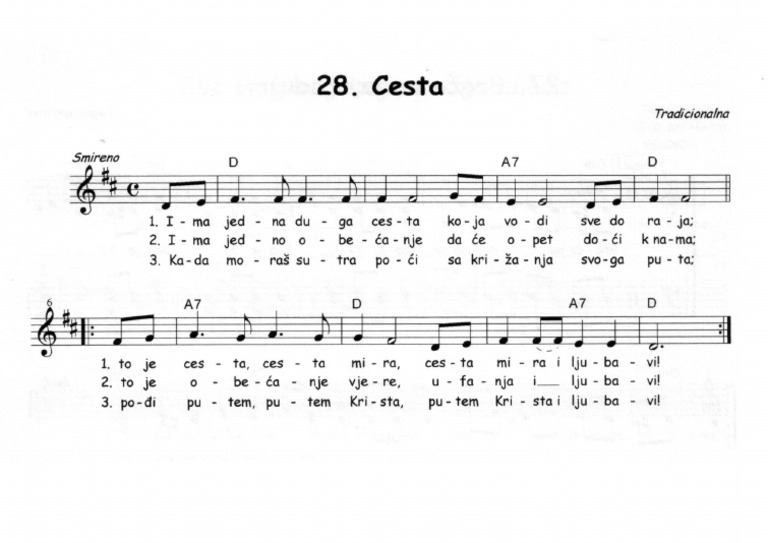 Cesta | PDF
