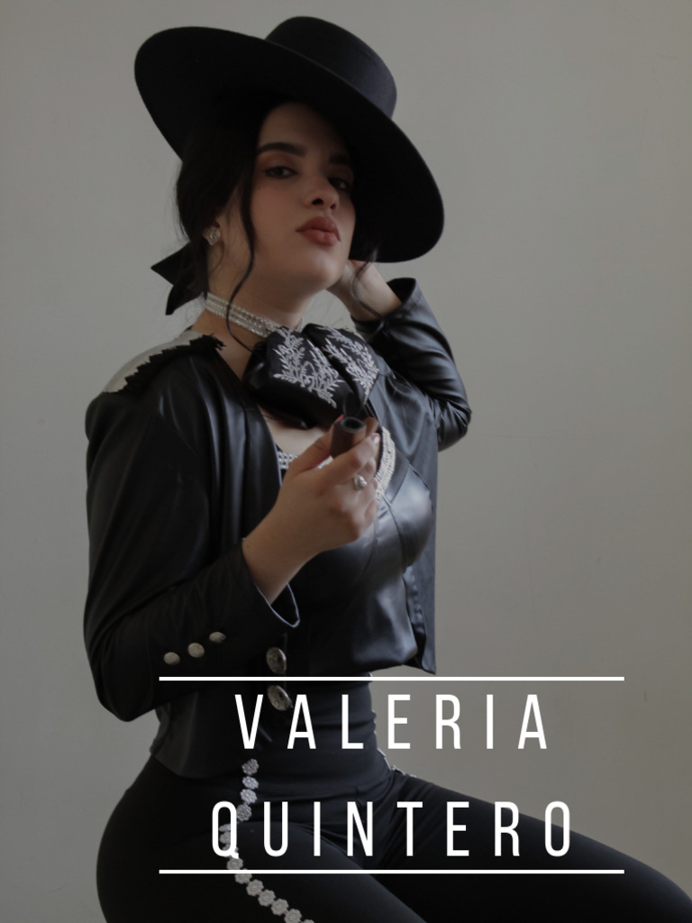 Valeria Quintero Press Kit | PDF | México | Colombia