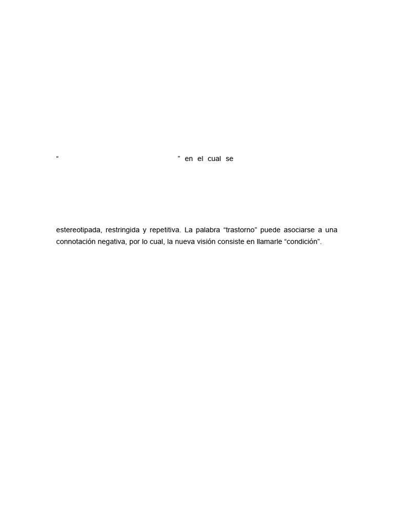 Modelo BASICO de Intervencion A Paciente Con TEA "LA DIVERSIDAD ...