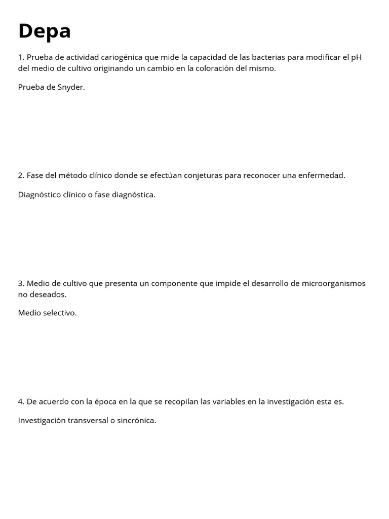Depa | PDF | Sangre | Esterilización (Microbiología)