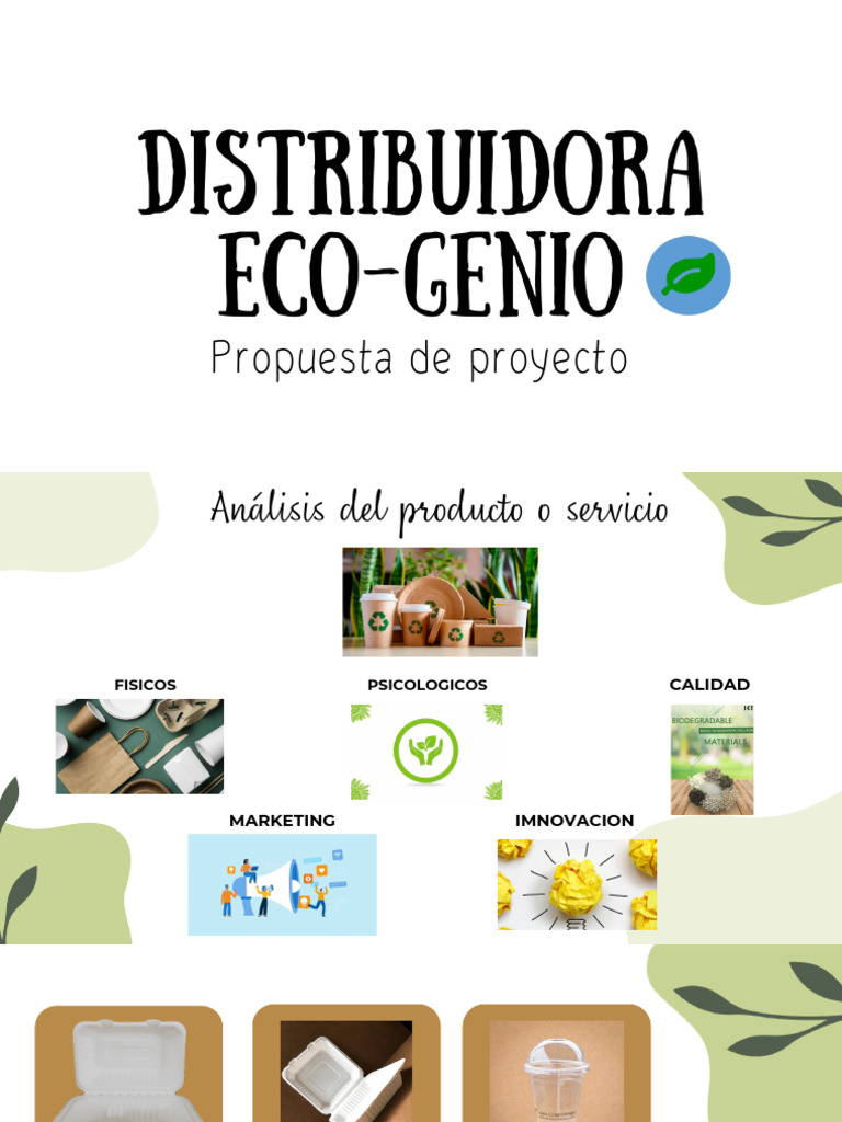 TA3 ProductosBiodegradables | PDF