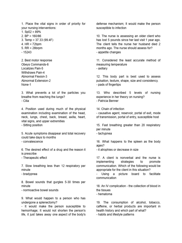 Nursing Qualifying Exam Reviewer Guide | PDF | Childbirth | Nursing