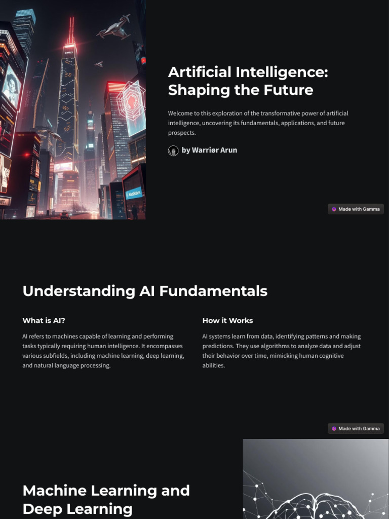 Ai Transforming Future Technologies Pdf Artificial Intelligence