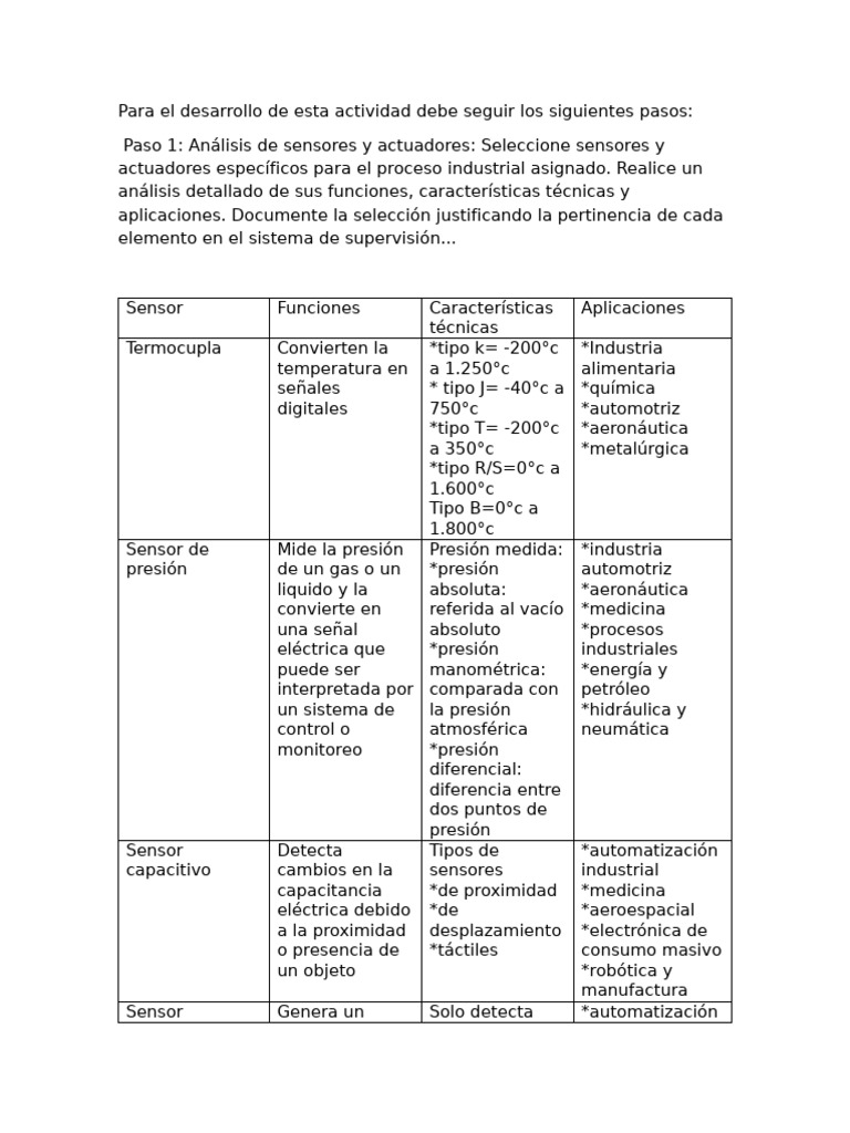 Tarea 3 | PDF | Sensor | Presión