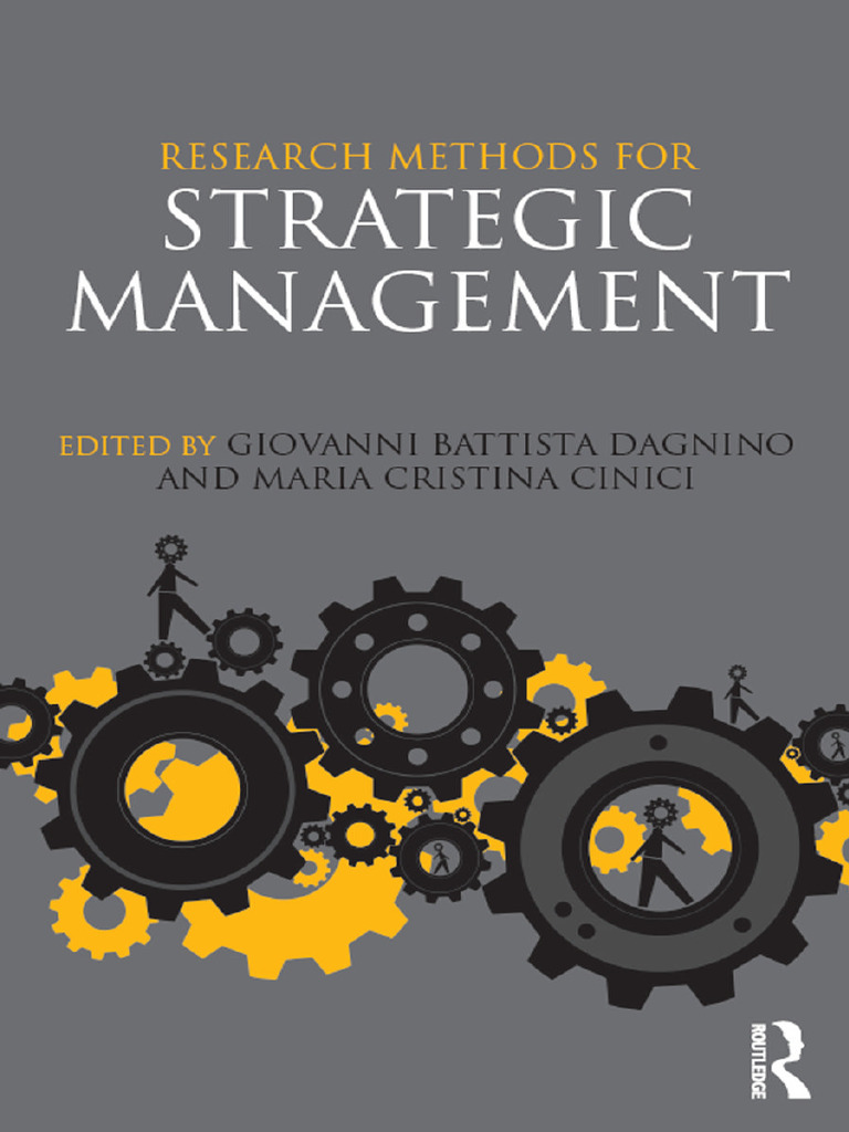 Dagnino | PDF | Strategic Management | Methodology