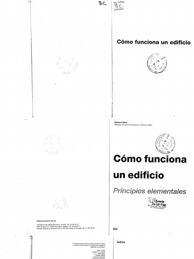 Como Funciona Un Edificio | PDF