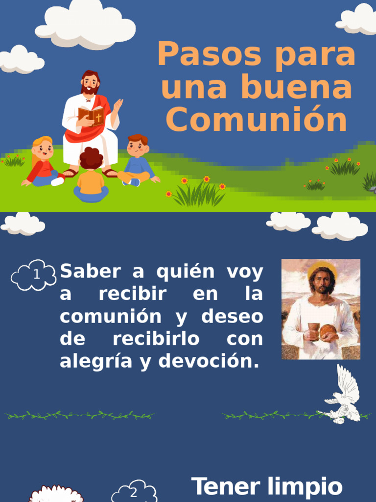 Pasos para Una Buena Comunión | PDF