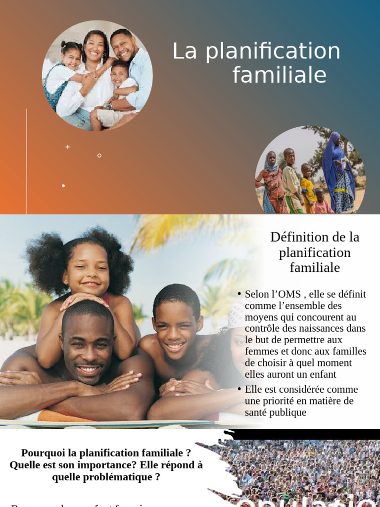 Importance de la planification familiale | PDF | Contraception | Grossesse
