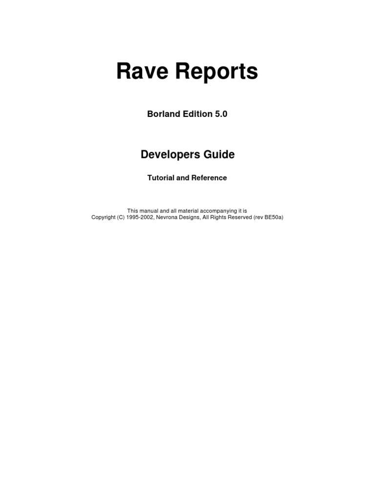 Rave 5 | PDF | Tab (Gui) | Button (Computing)