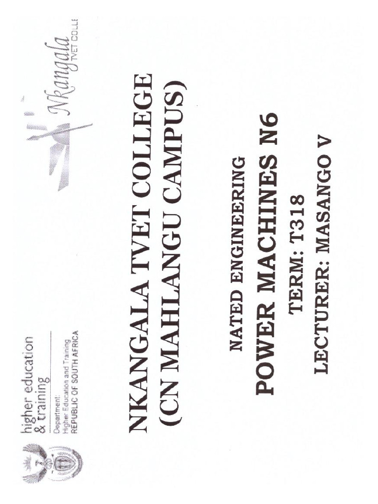 Power N6 Textbook Solutions | PDF