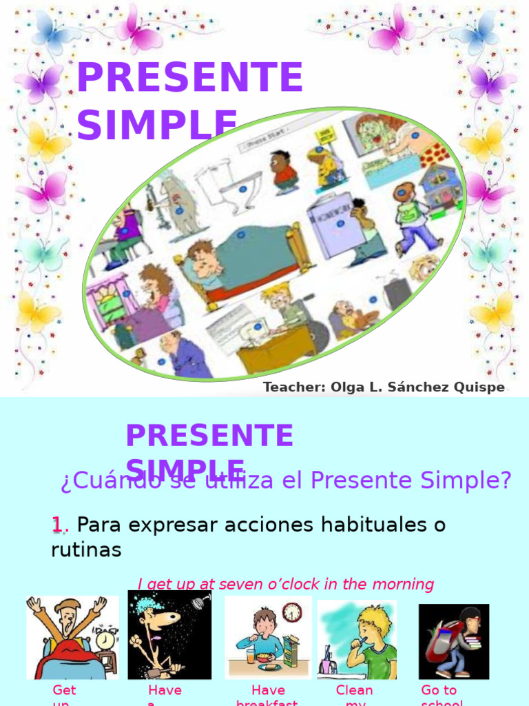 Tema 7 Presente Simple | PDF