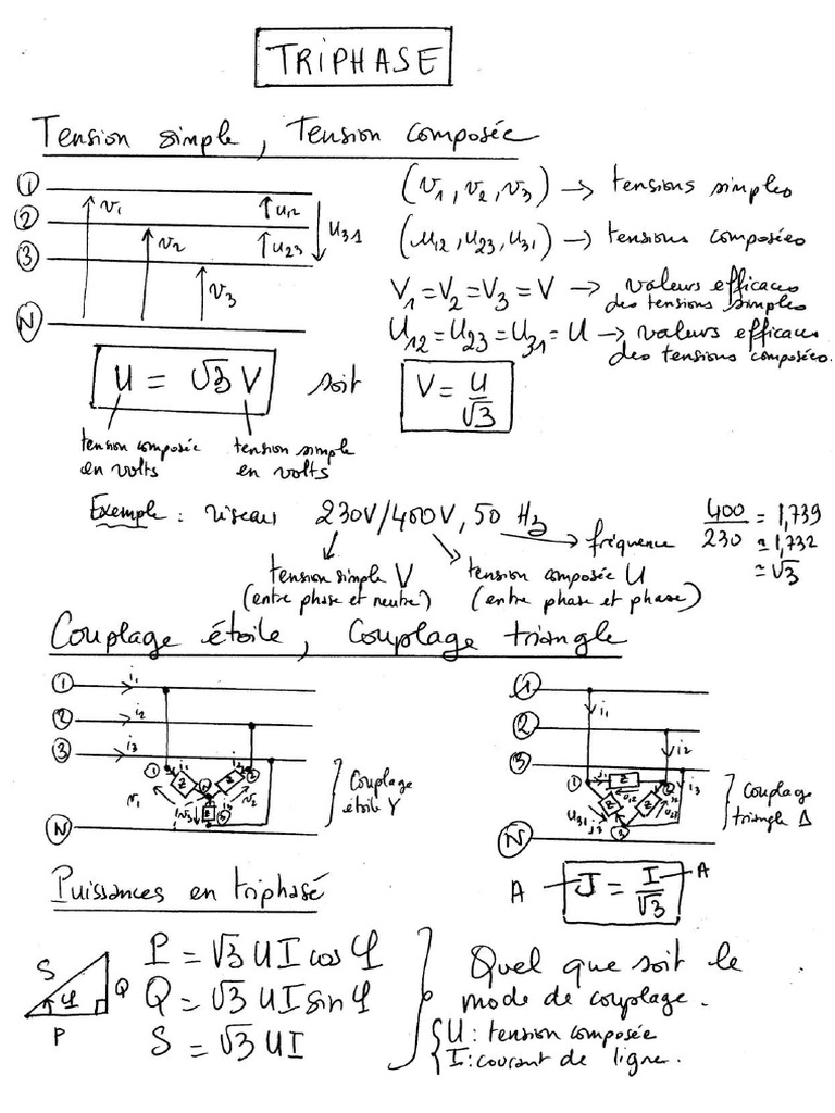Formulaire-Triphase À Imprimer | PDF