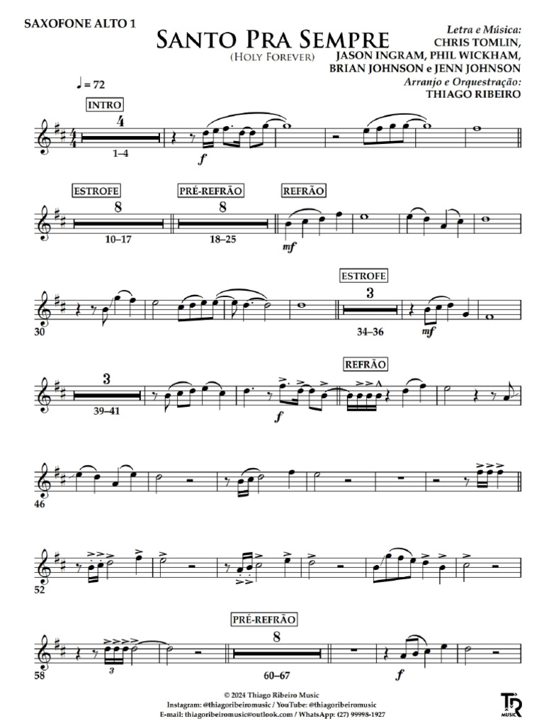 32 - SAXOFONE ALTO 1 (Dobra Com TROMPA 1) | PDF