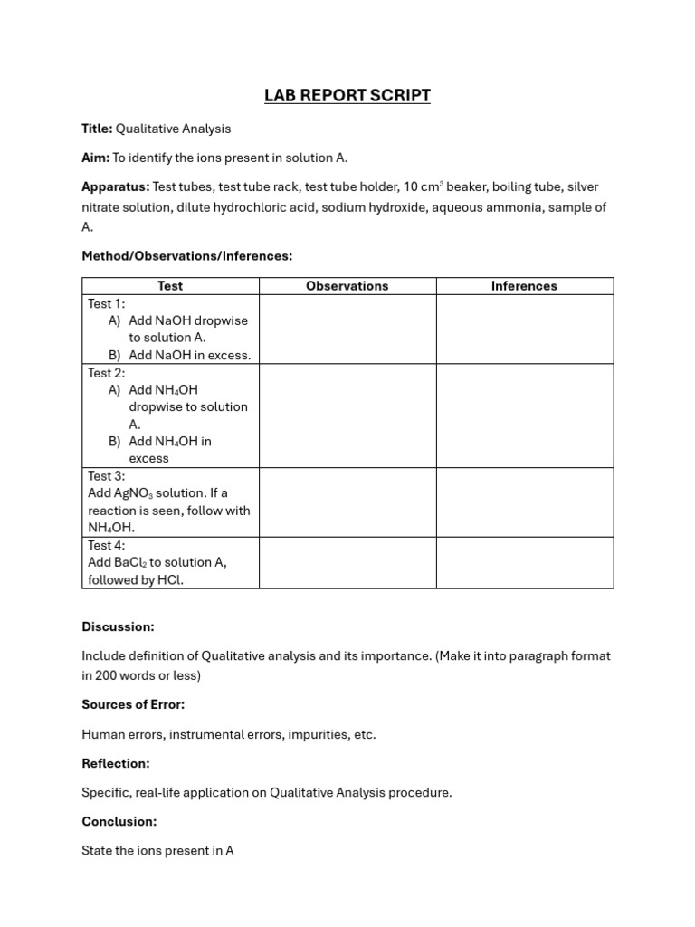 Qualitative Analysis | PDF