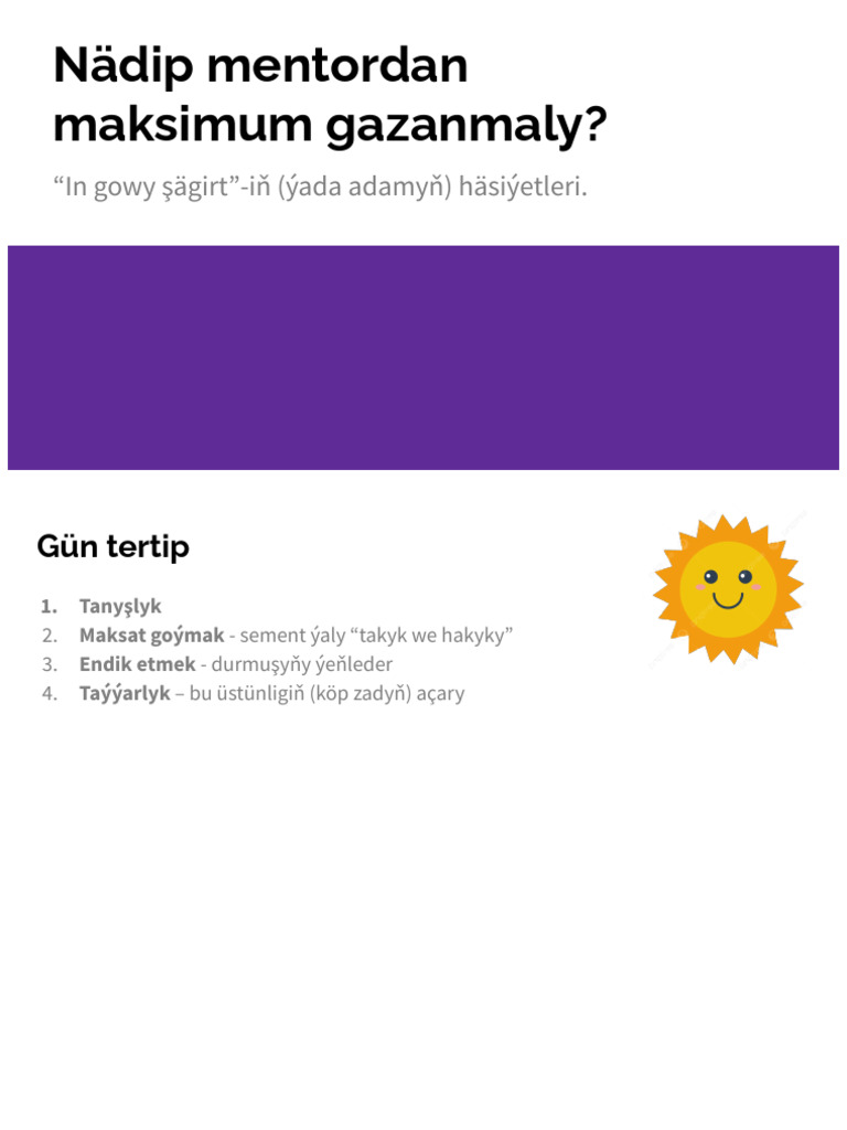 Nadip Mentordan Maksimum Gazanmaly | PDF