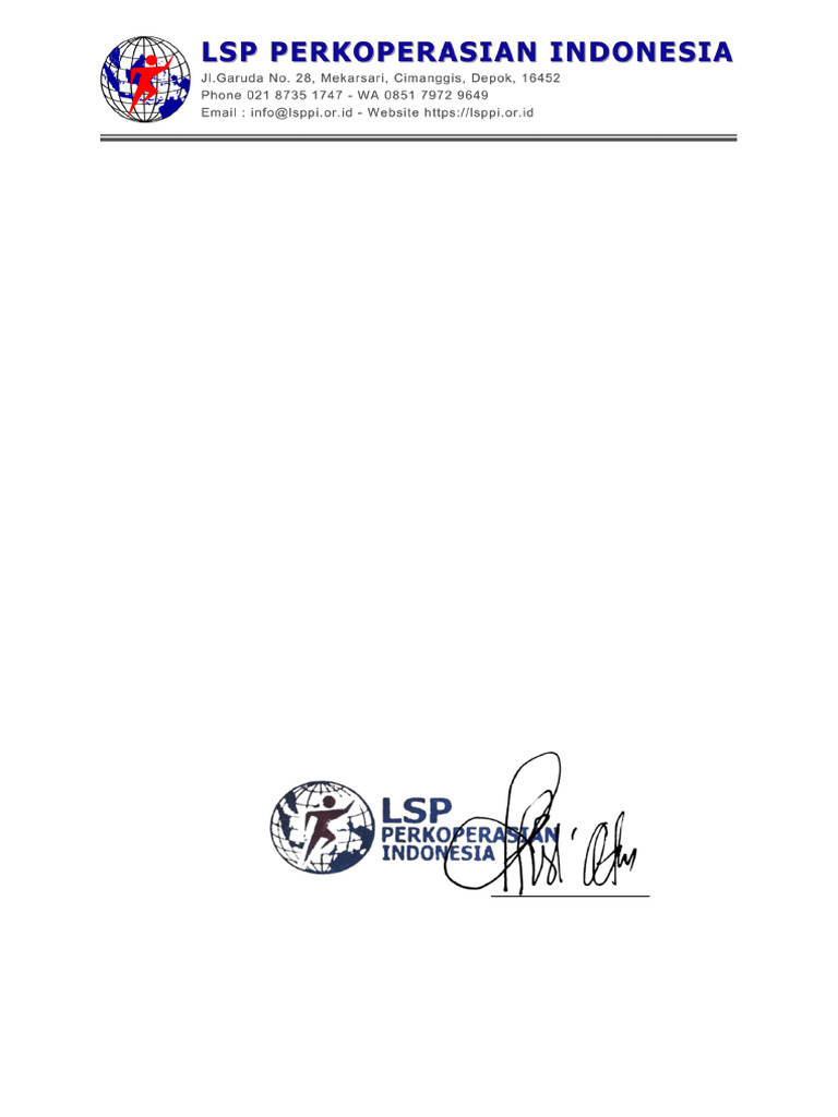 Surat Penawaran Manajer KSP KopPostra | PDF