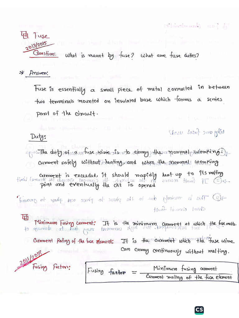 19 Fuse+cb+arcing | PDF