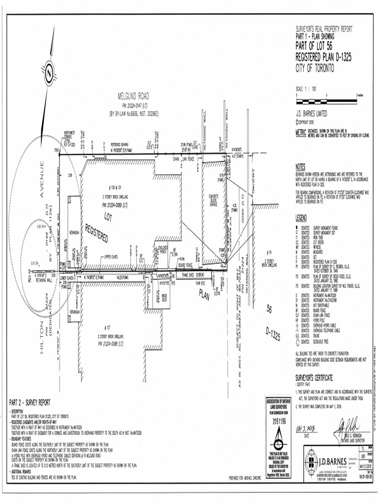 Real Property Report (SRPR) | PDF