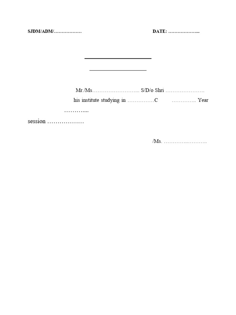 City Bus Application Form | PDF