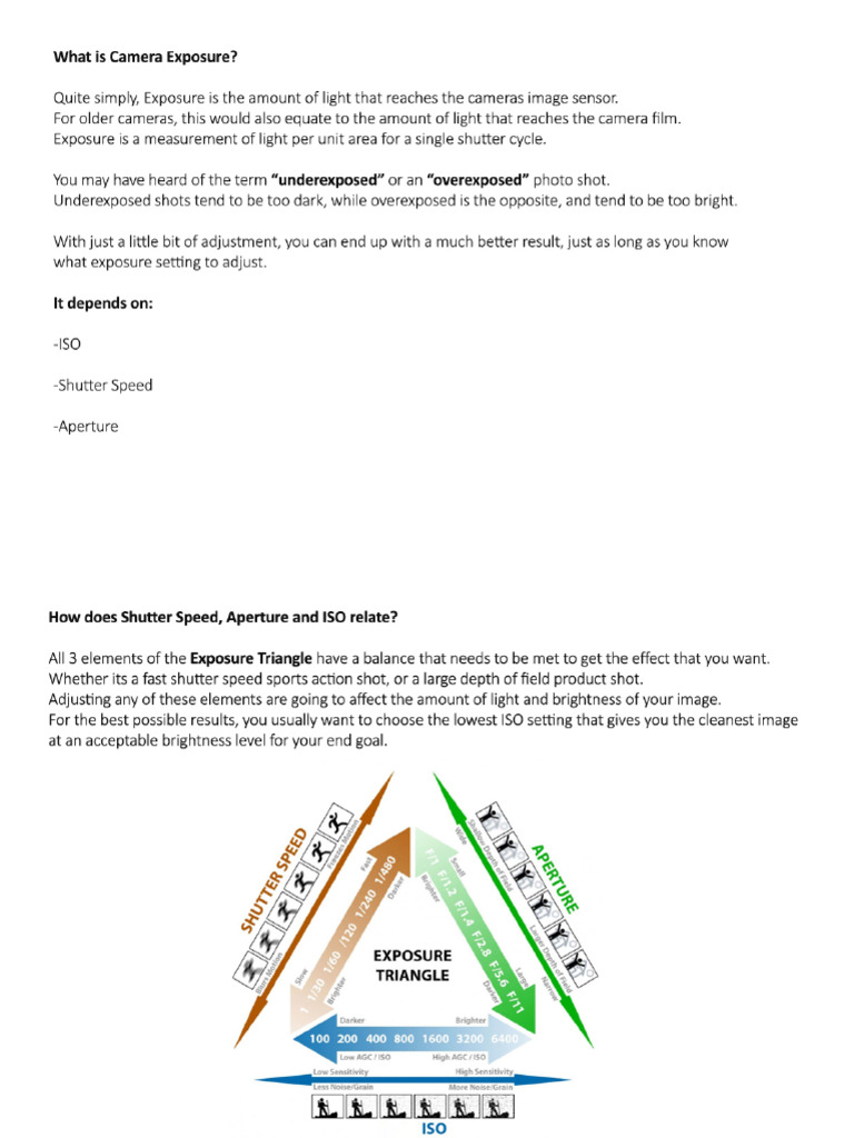 Francesca Pompei-Camera Exposure | PDF