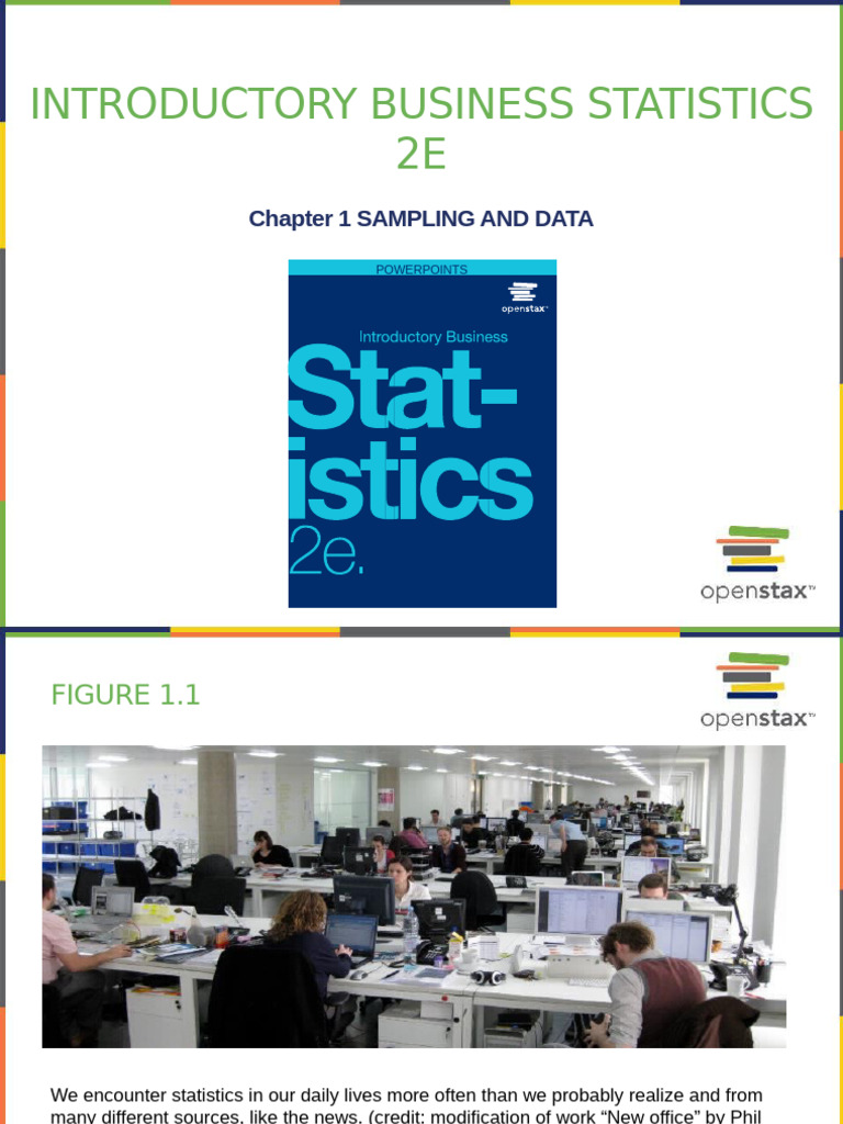 IntroductoryBusinessStatistics2e PowerPoint Ch01 | PDF