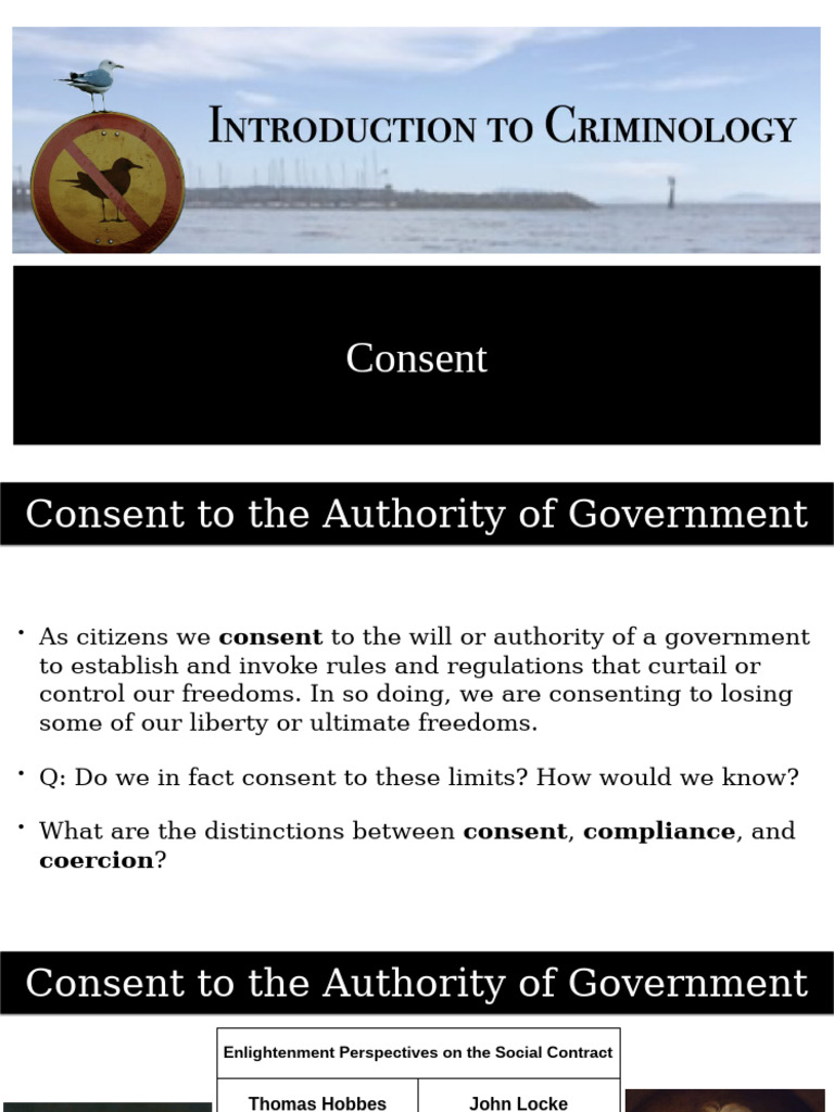 Understanding Consent and Authority | PDF | Social Contract | Consent