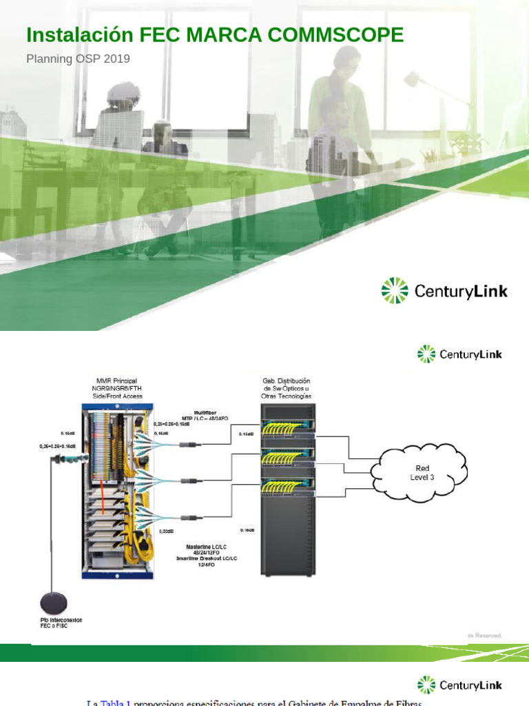 Instalación de Gabinetes FEC Commscope | PDF
