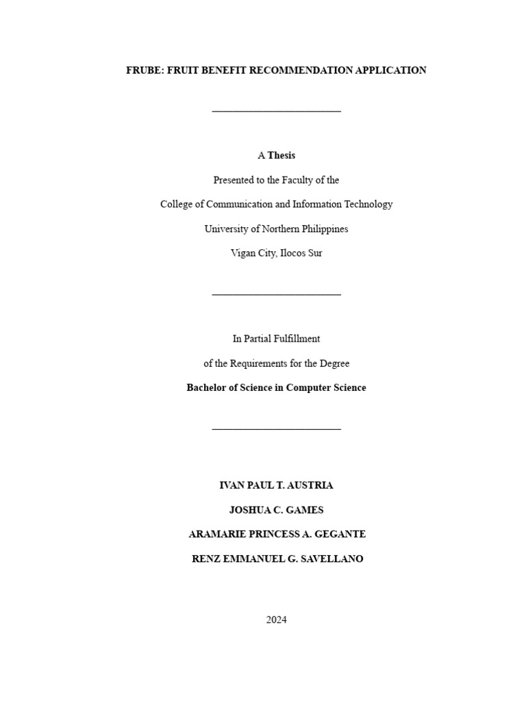 FruBe Gegante Et Al BSCS CCIT | PDF | Usability | Agile Software ...