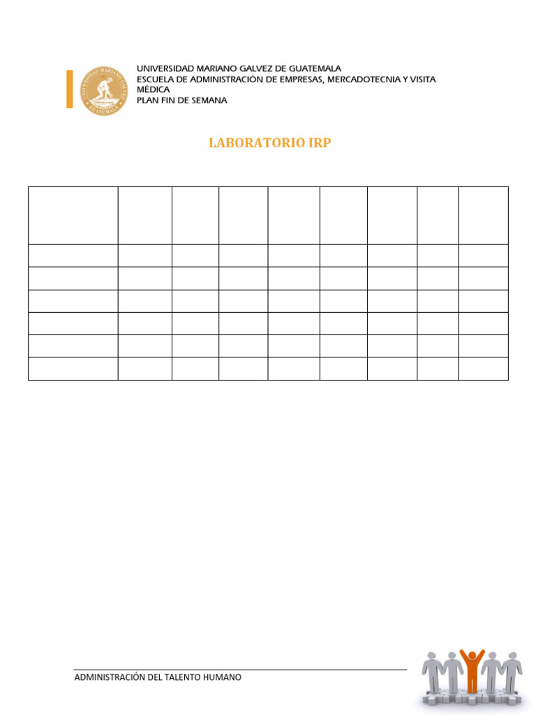 LABORATORIO IRP-1 | PDF