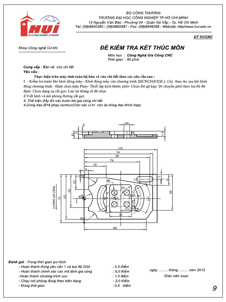Bai Kiem Tra Dau Nam | PDF