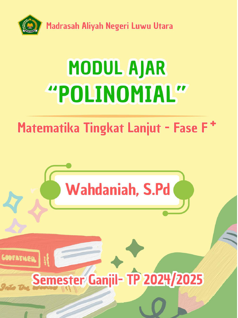 Modul Ajar Polinomial | PDF