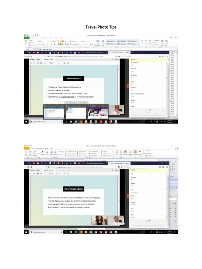 Travel Photo Tips Slideshow | PDF