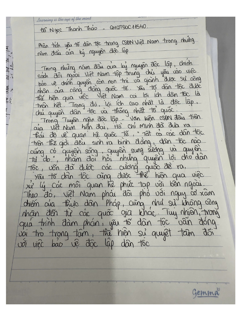 [BTCC2] ĐỖ NGỌC THANH THẢO - QHQT50C11540 | PDF