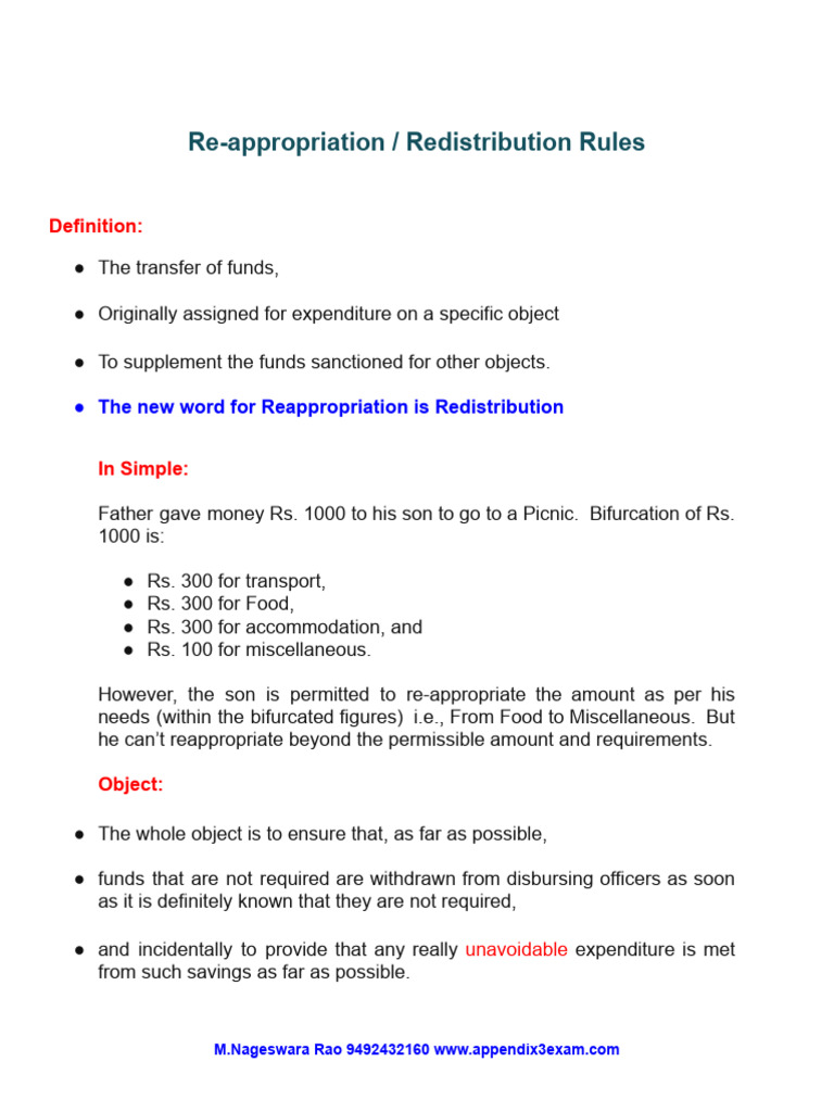 Reappropriation Re-Appropriation Redistribution | PDF | Virtual Private ...
