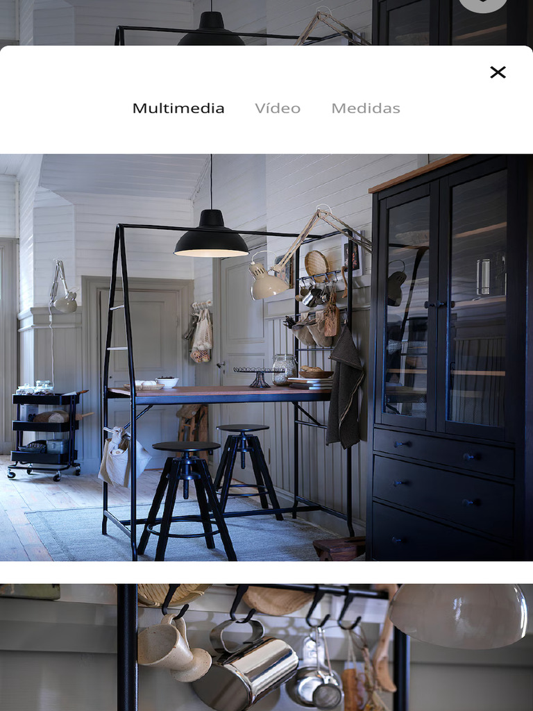 HÅVERUD Mesa Con Almacenaje Escalera, Negro - IKEA | PDF
