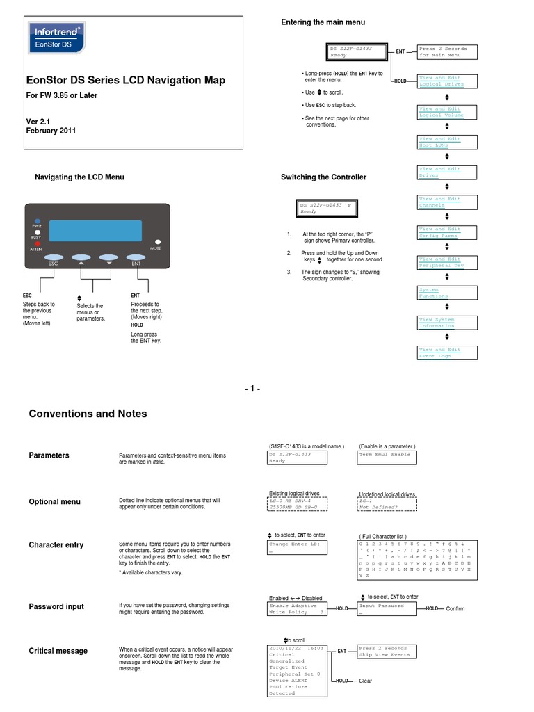 ESDS LCD Navigation Map v2.1 | PDF | Flash Memory | Power Supply